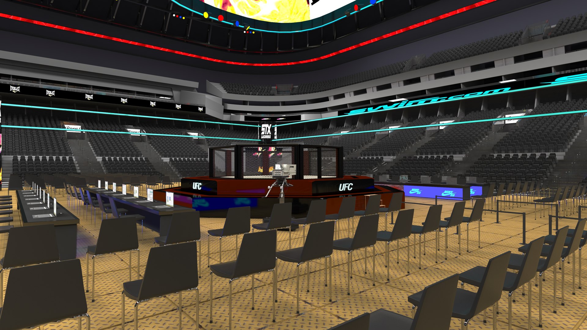 Ufc Arena 3D - TurboSquid 1794652
