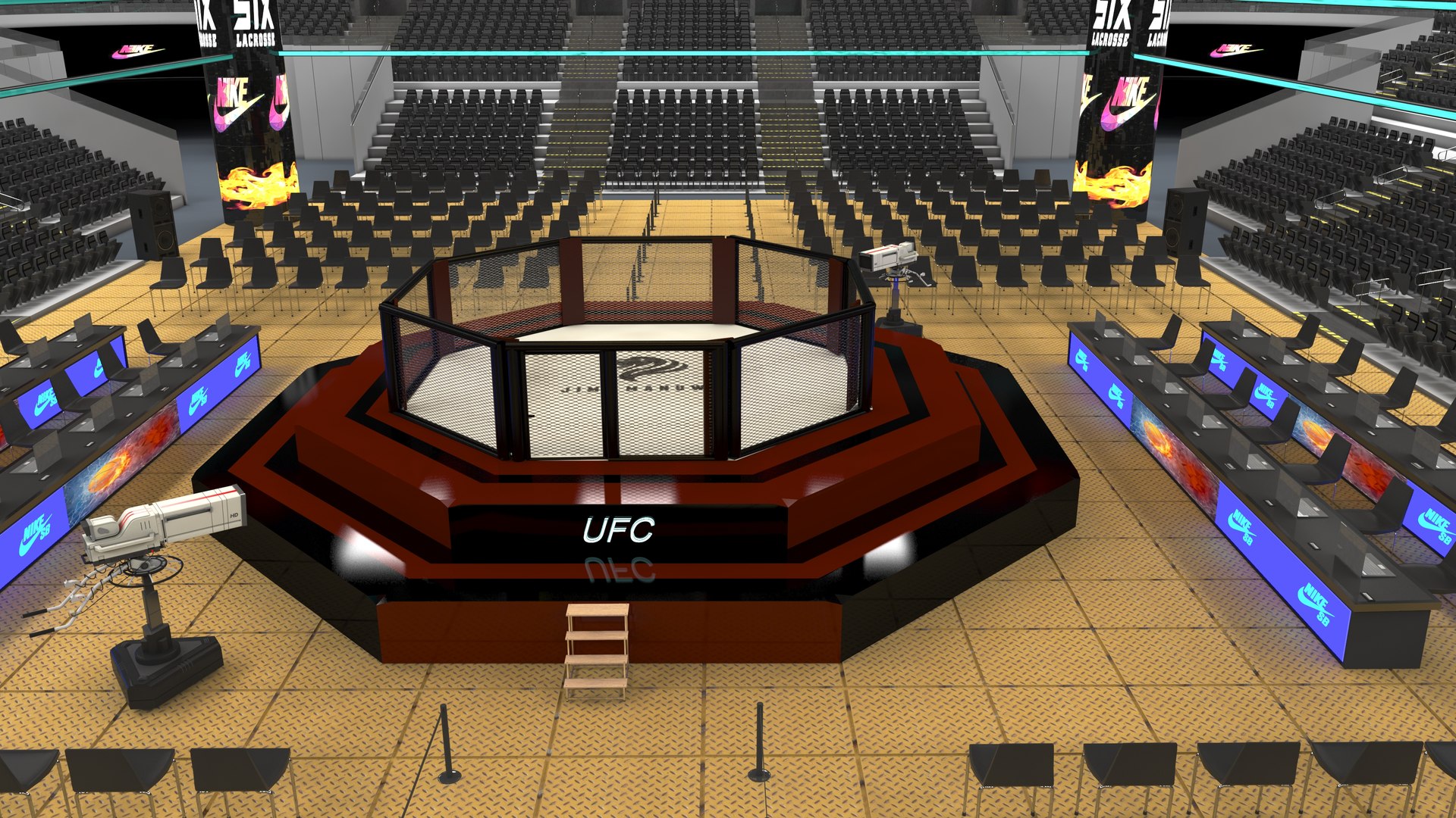 Ufc Arena 3D - TurboSquid 1794652