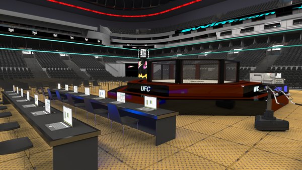 Ufc Arena 3D - TurboSquid 1794652