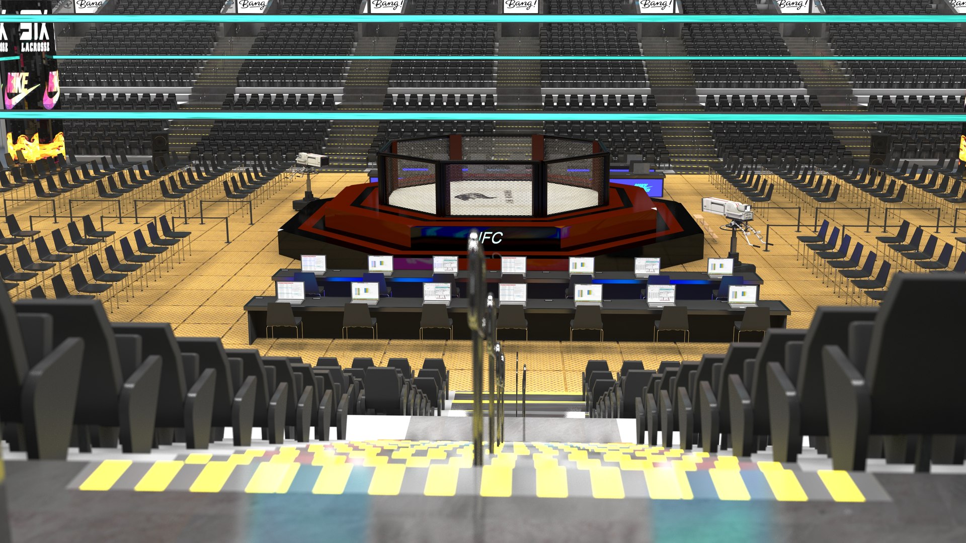 Ufc Arena 3D - TurboSquid 1794652