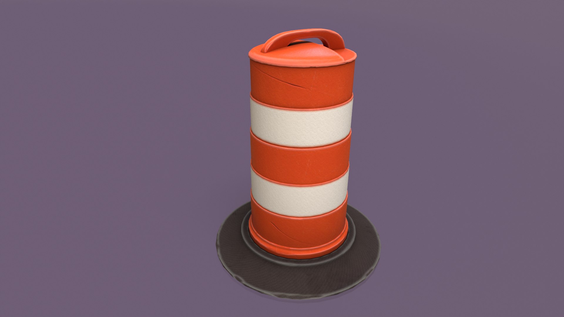Traffic Objects Pack LowPoly 3D Model Model - TurboSquid 2076714