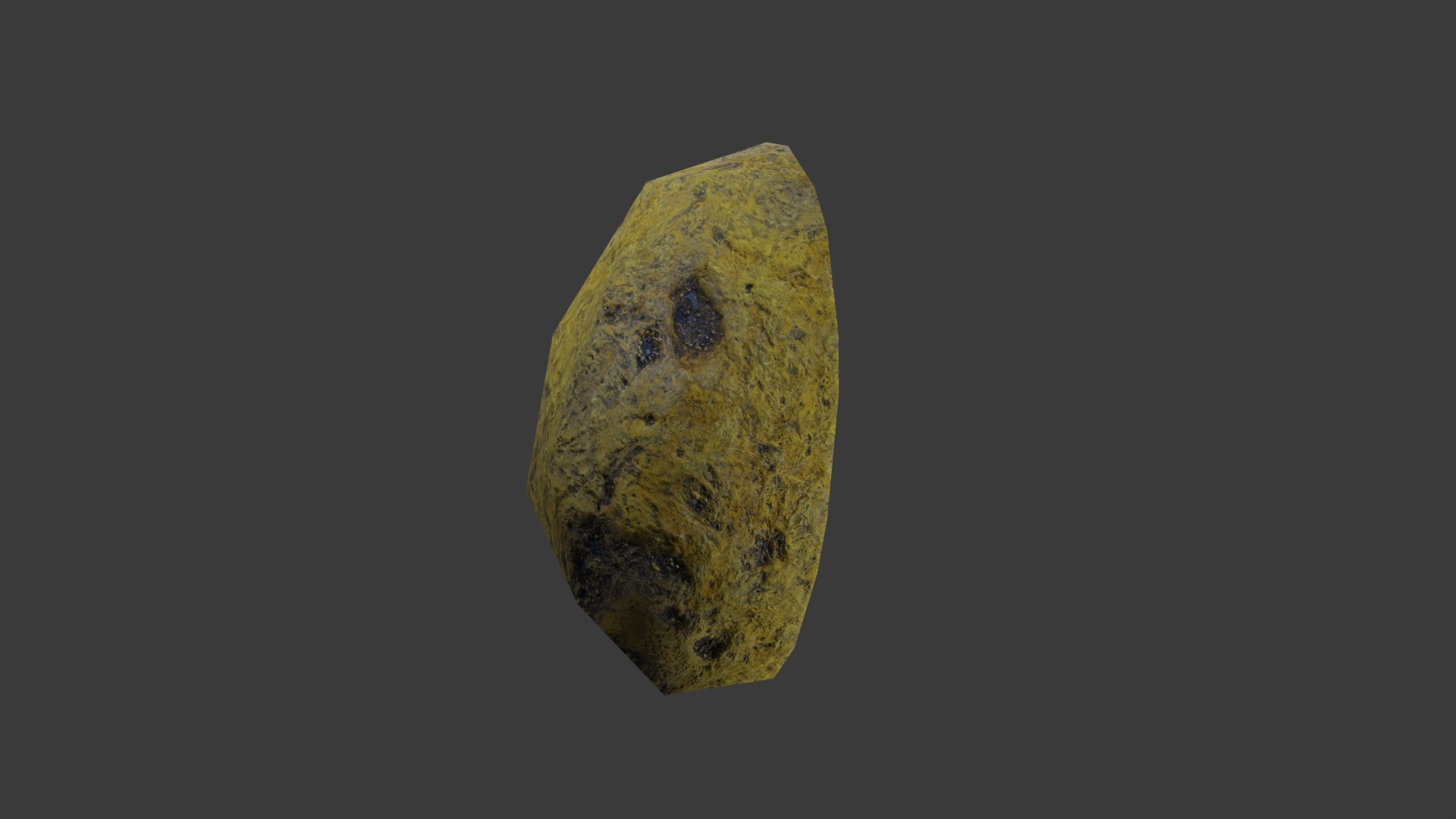 3D Stylized Yellow Magic Crystal Model - TurboSquid 2146279