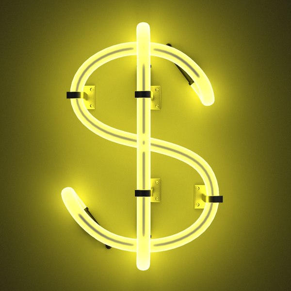 3d 3ds neon alphabet