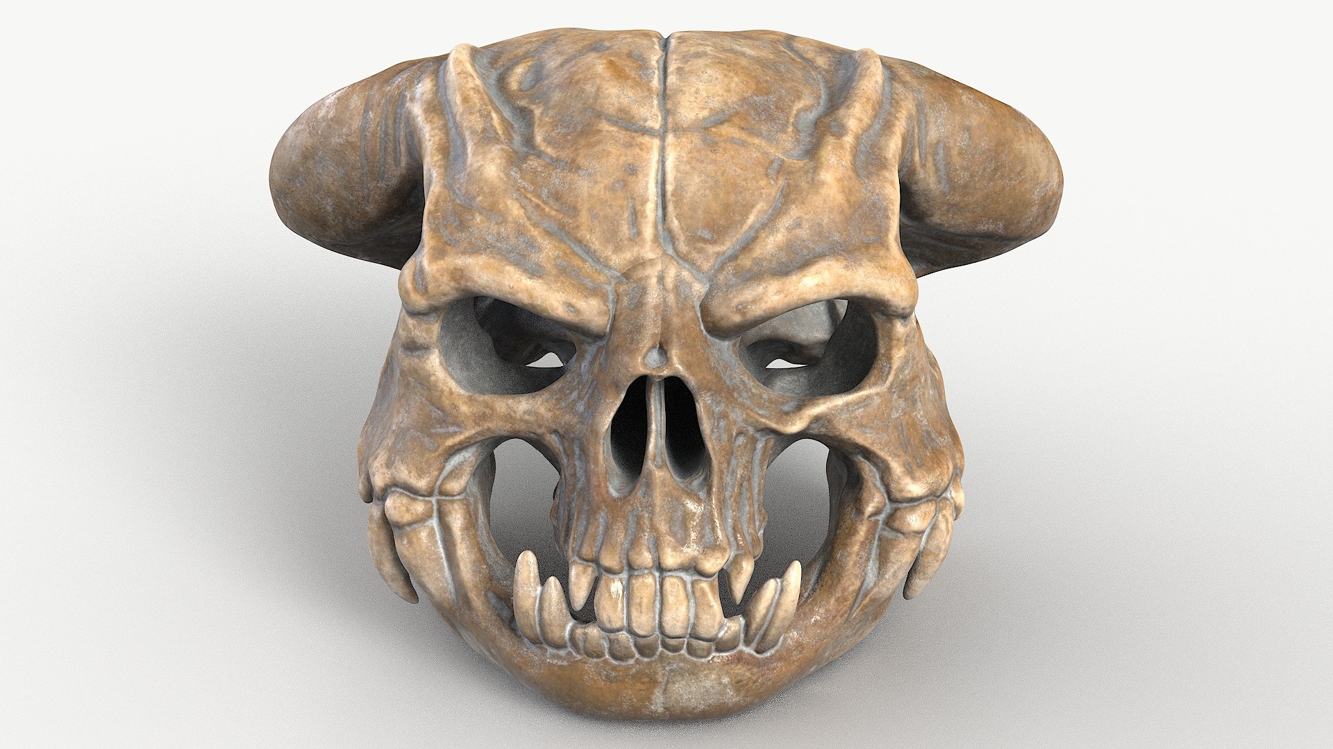 Orc Skull 1 3D - TurboSquid 2334445