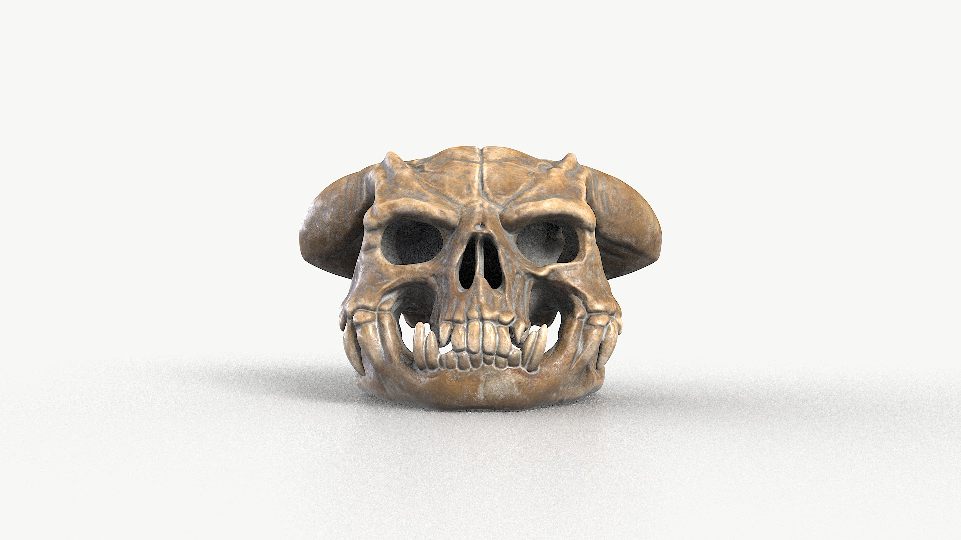 Orc Skull 1 3D - TurboSquid 2334445
