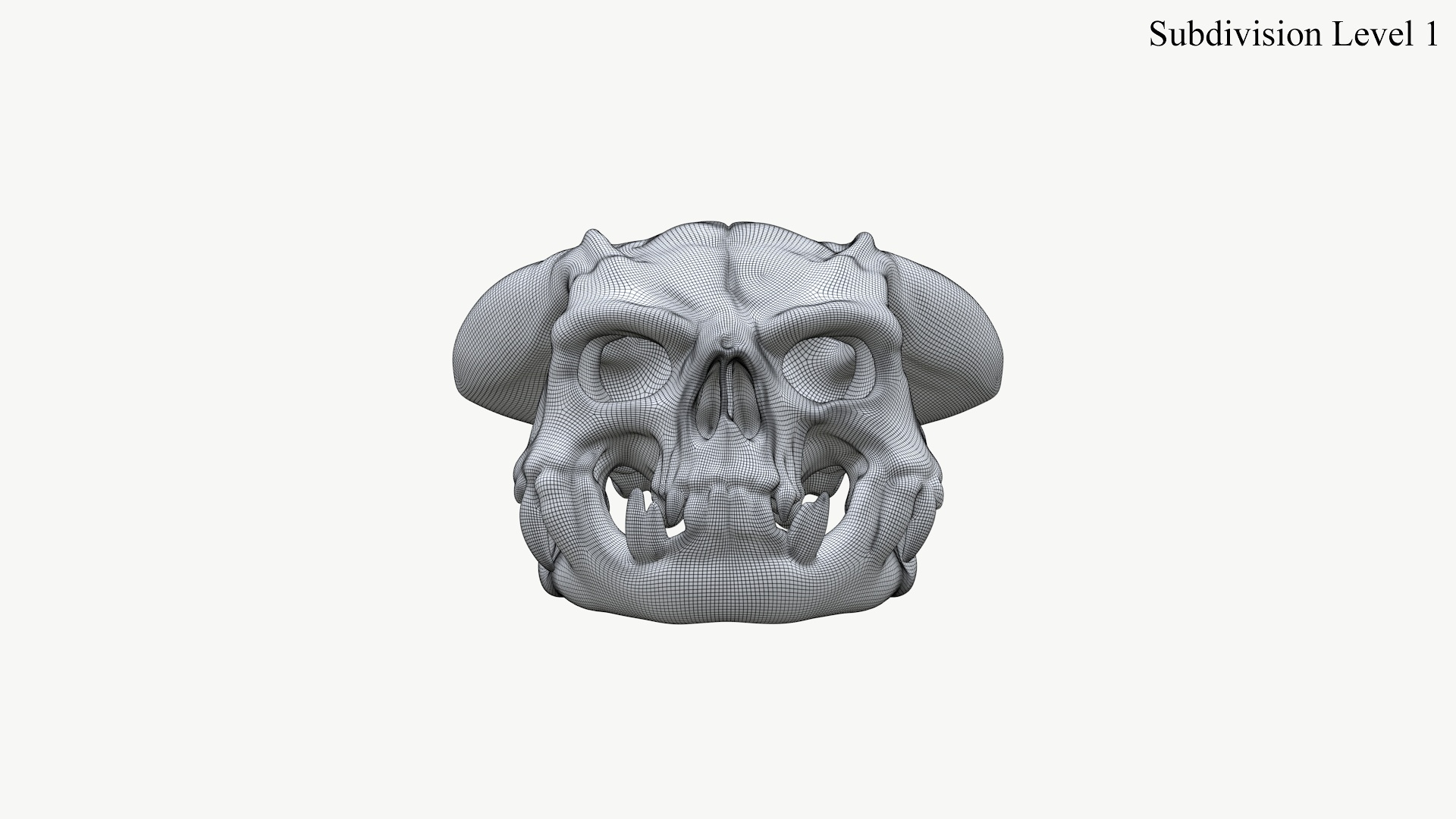 Orc Skull 1 3D - TurboSquid 2334445