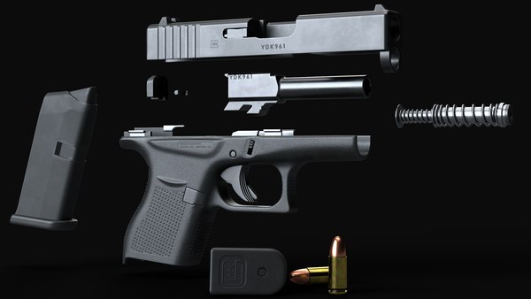 글록 43 3D 모델 - TurboSquid 1605405