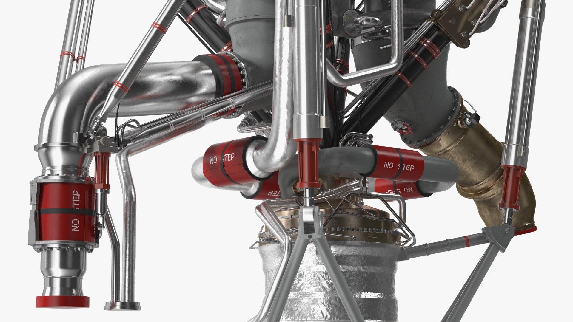 3D Rocket Engine RS 68 Detailed - TurboSquid 2304654