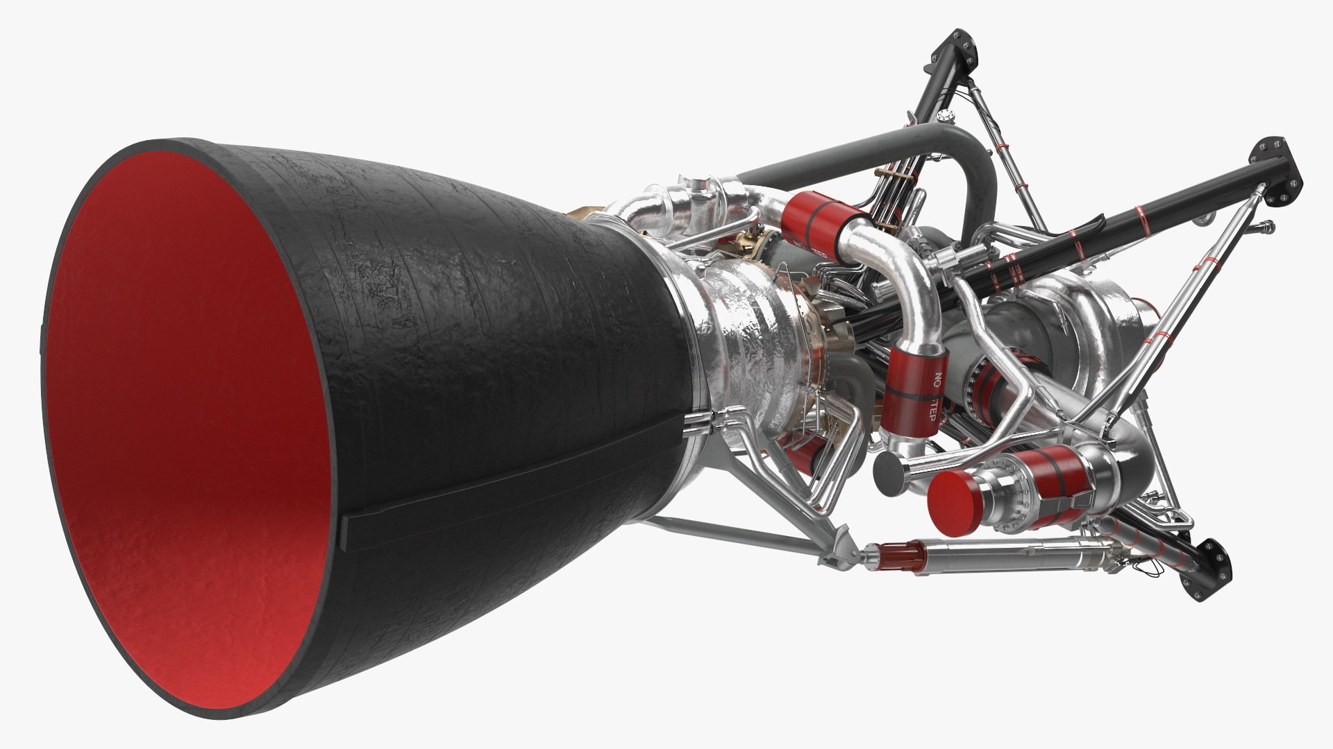 3D Rocket Engine RS 68 Detailed - TurboSquid 2304654