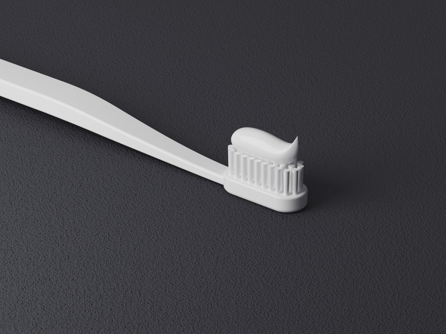 Toothpaste And Toothbrush Set 3D Model - TurboSquid 1820141