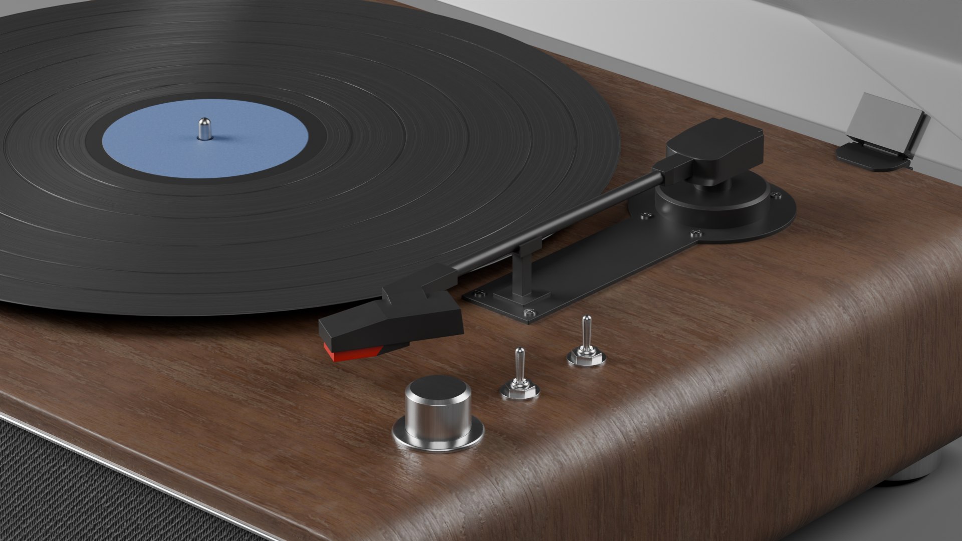 Retro Turntable 3D Model - TurboSquid 2365121