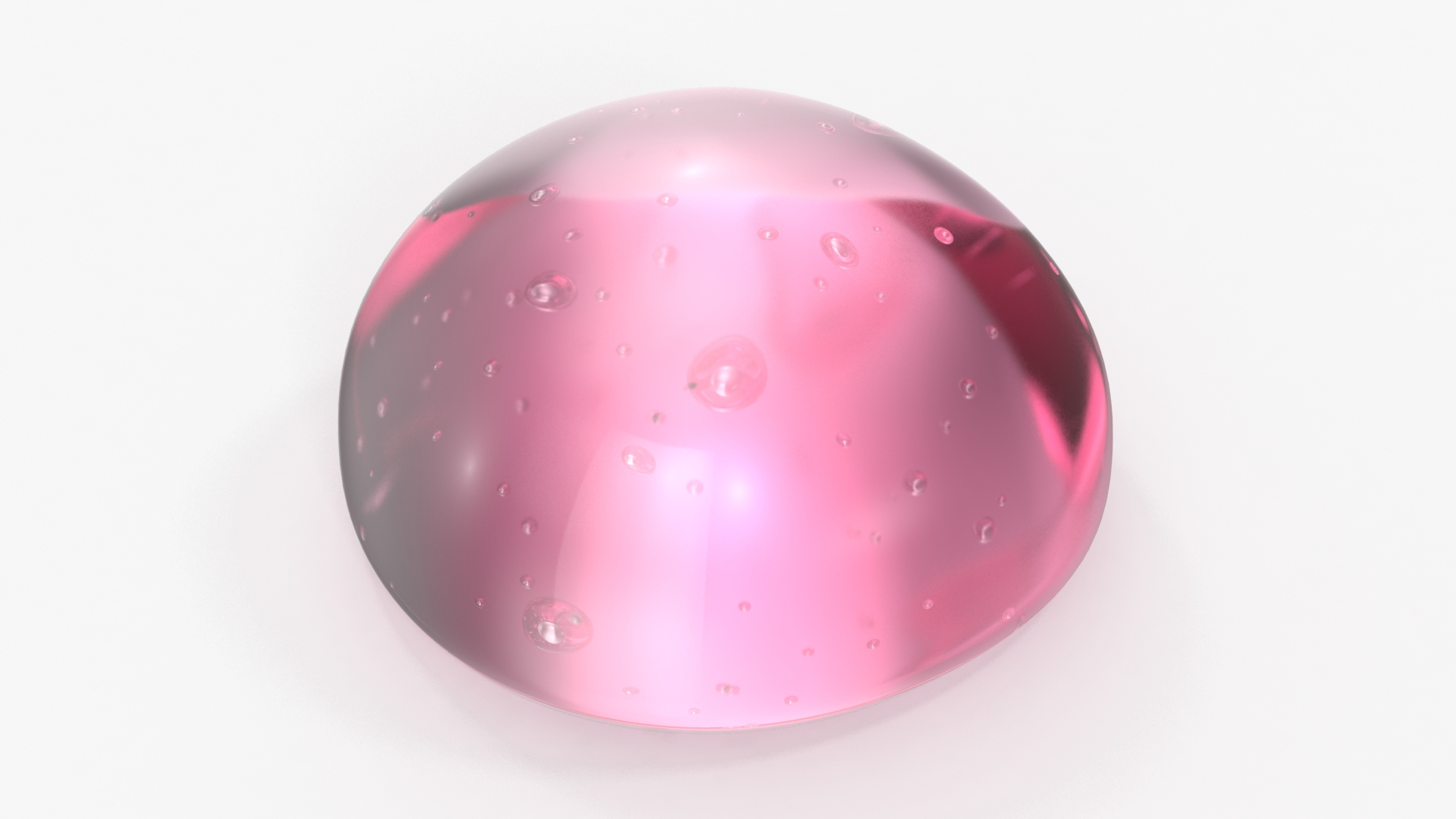 Pink Gel Drop 3D Model - TurboSquid 2113261