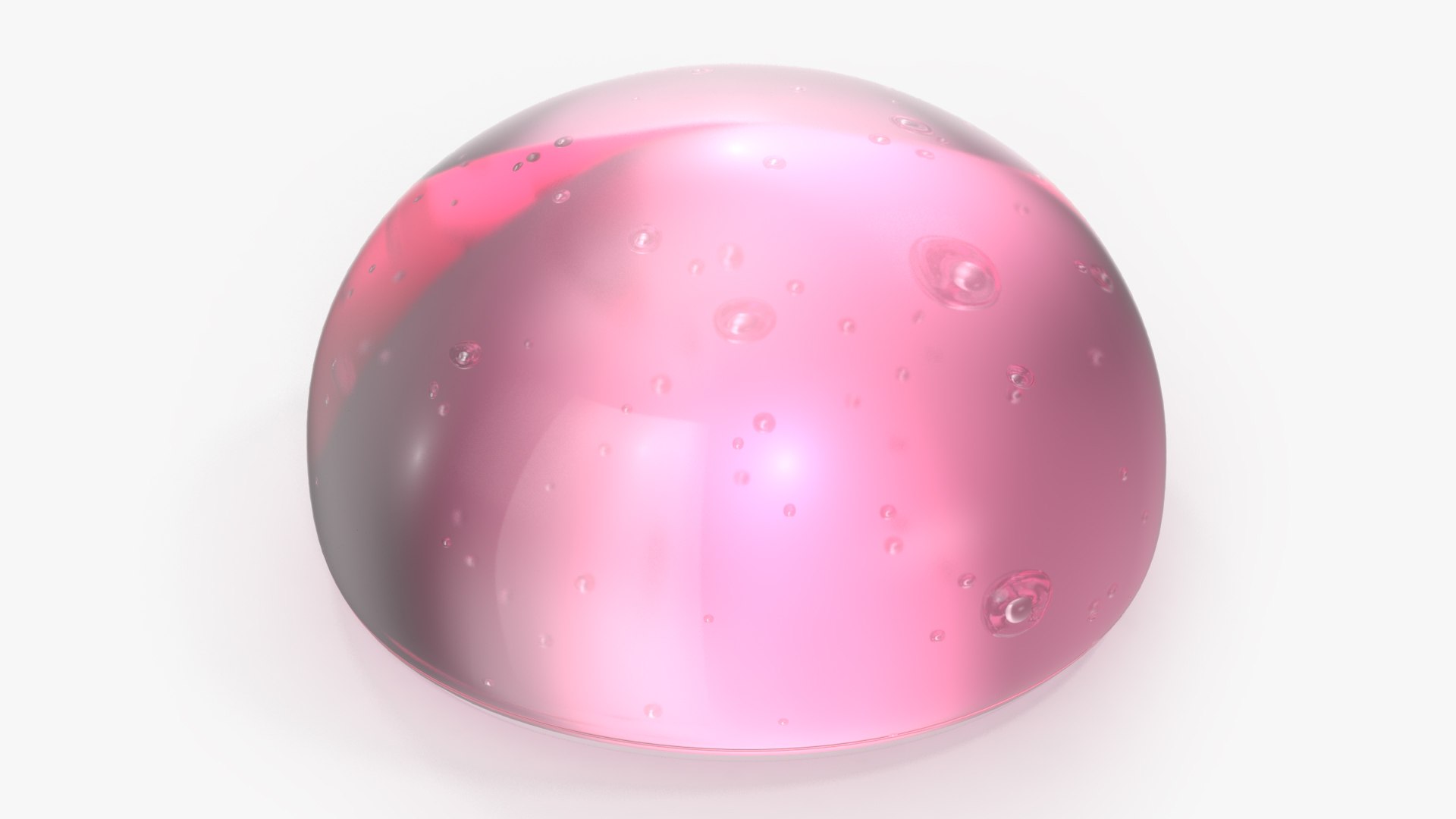 Pink Gel Drop 3D model - TurboSquid 2113261