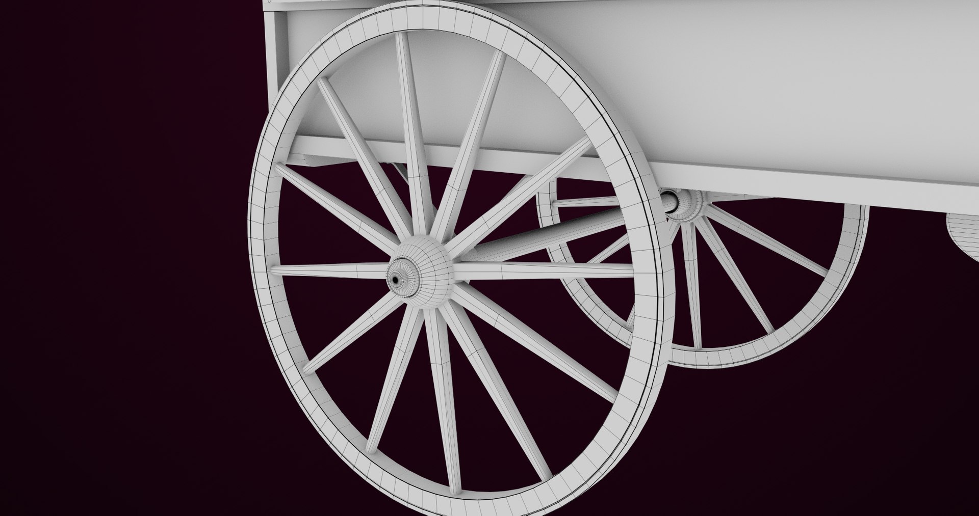 3D Wooden Cart 7 Dusty All PBR Unity UE Textures Included - TurboSquid ...