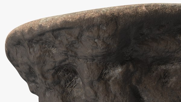 3D Round Soil Ground Island - TurboSquid 1831198