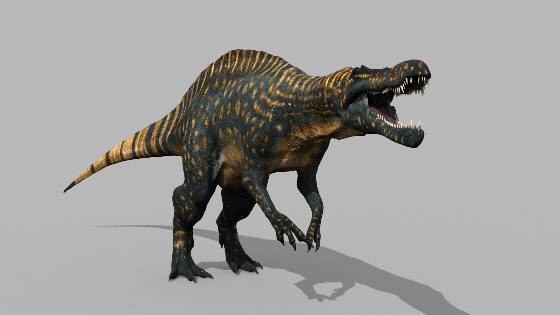 Real Animated Suchomimus - 8K 3D Model - TurboSquid 2244674