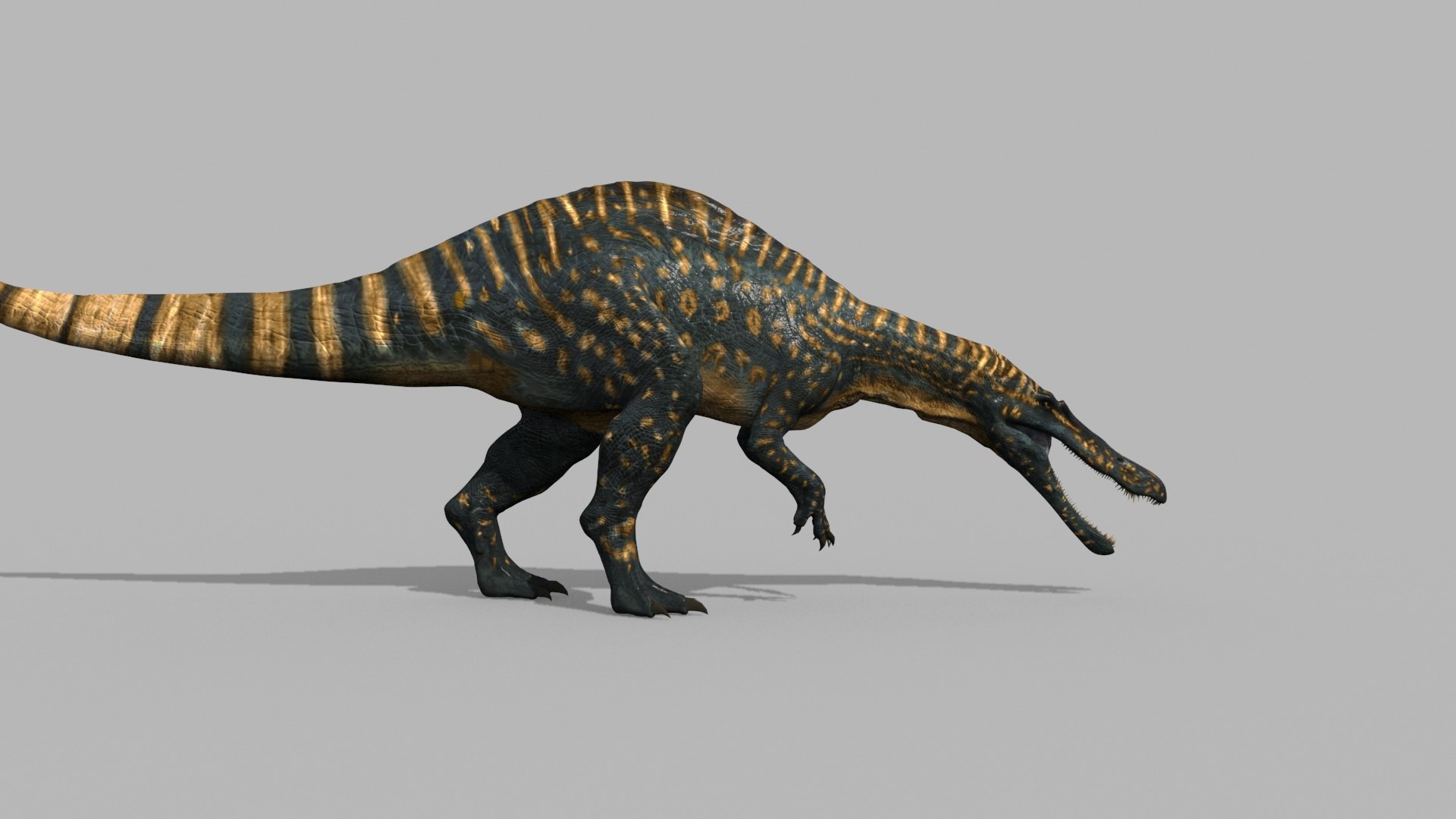Real Animated Suchomimus - 8K 3D Model - TurboSquid 2244674
