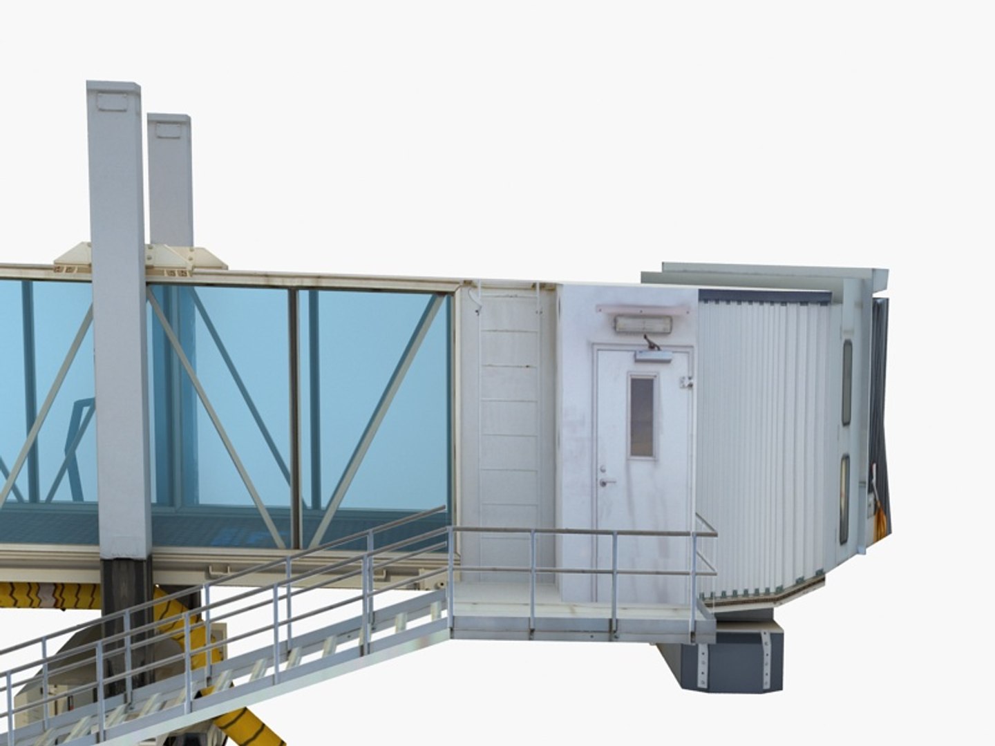 3D Airport Terminal Jetway Bridge Model - TurboSquid 1373341