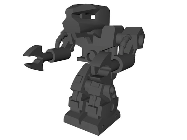 modelo 3d LEGO Star Wars Engineering Droid - TurboSquid 1237016