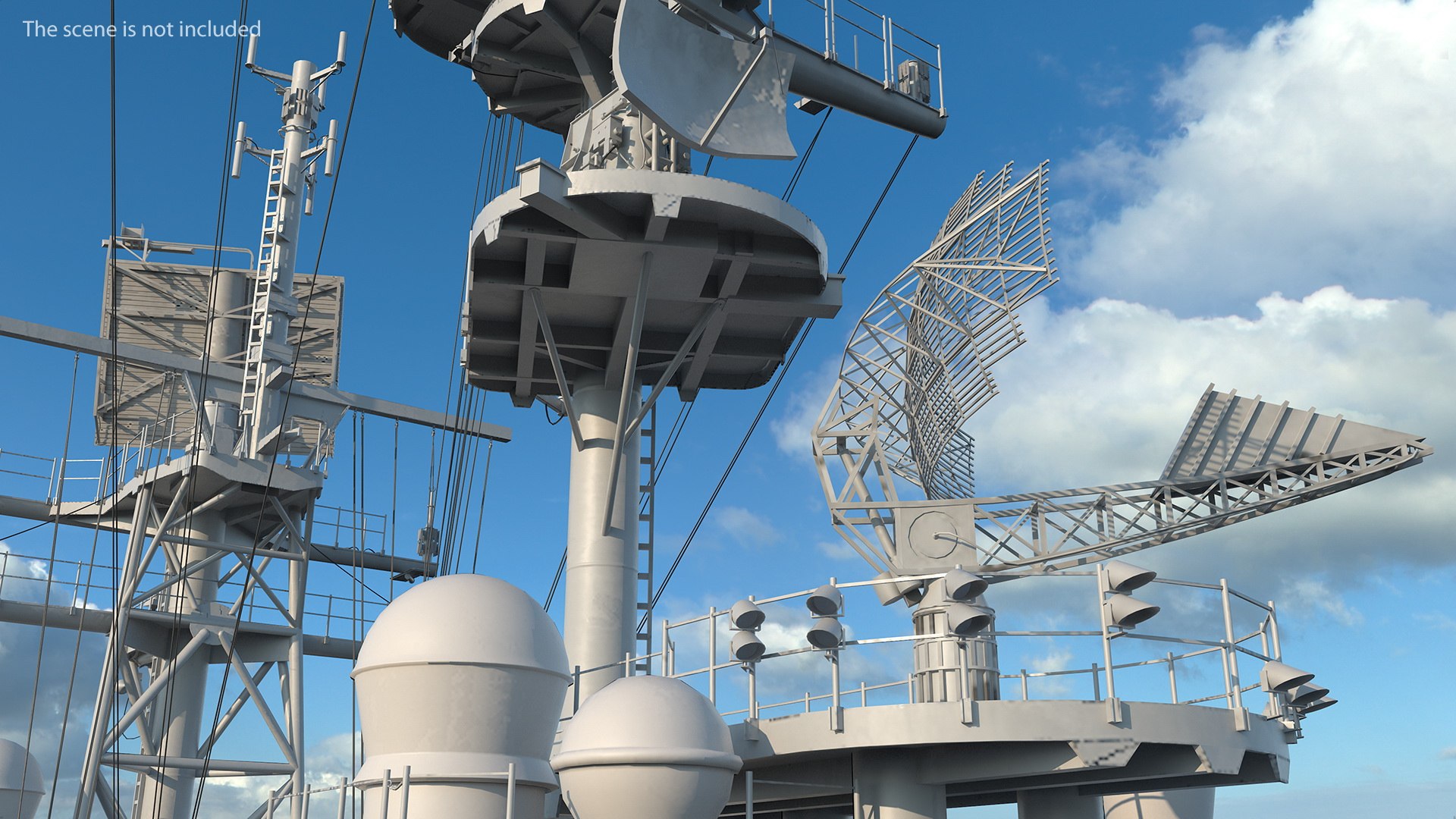 3D Radar Sps 49 - TurboSquid 1545397