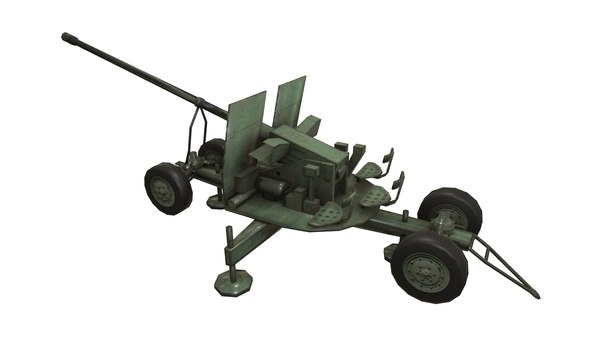 AZP S60 Altillery Militärfahrzeug 3D-Modell - TurboSquid 1376642