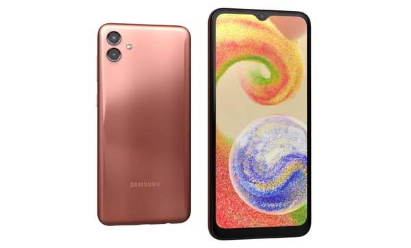 Samsung Galaxy A04 Copper model - TurboSquid 1954558