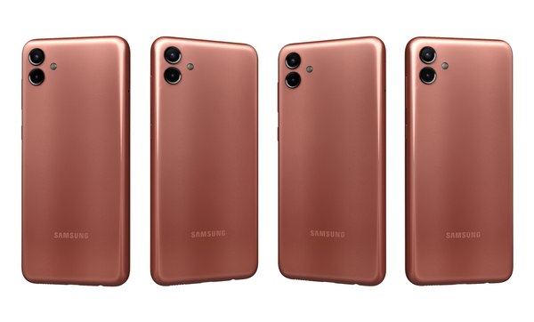 Samsung Galaxy A04 Copper model - TurboSquid 1954558