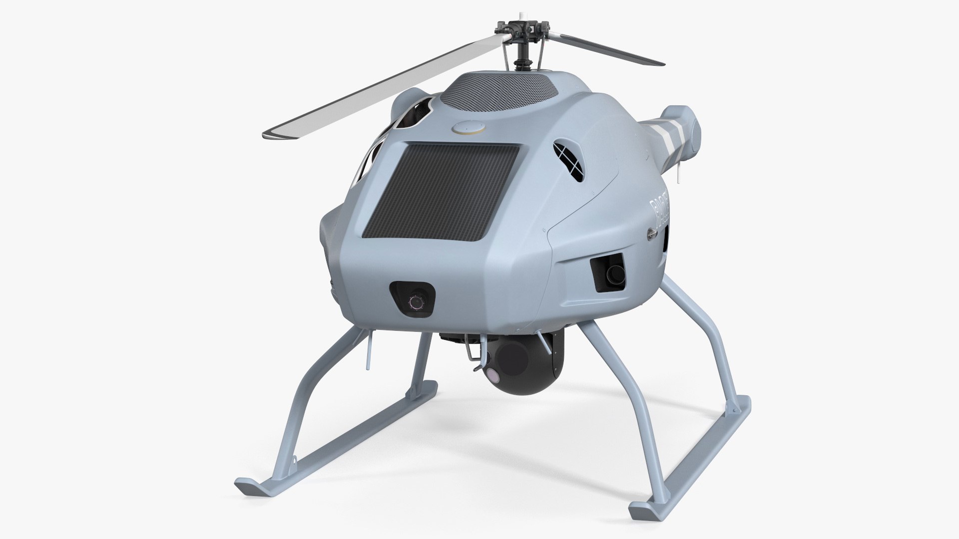 UMS Skeldar V200 UAV Helicopter Rigged For Maya 3D, 46% OFF