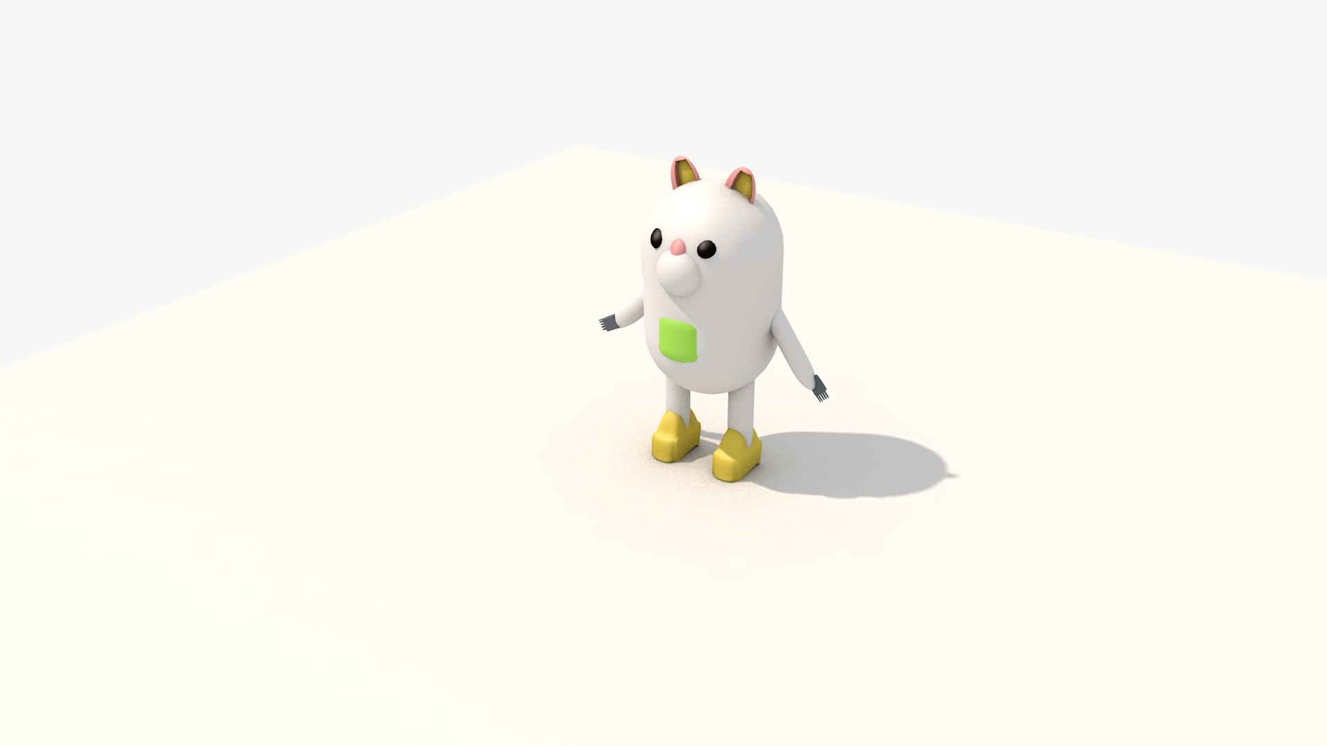 Cartoon Character Model - TurboSquid 2103621
