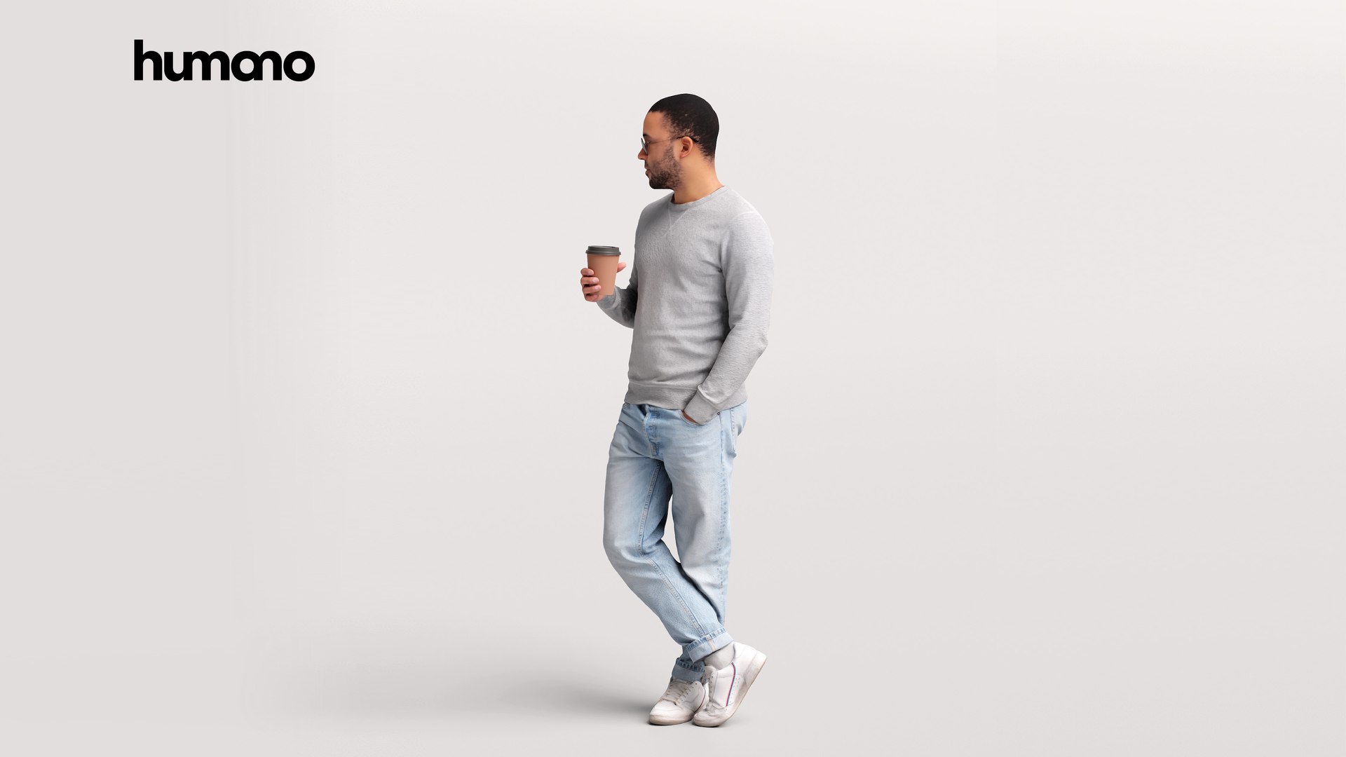 Humano Posed Standing Man 0634655 Model - TurboSquid 2083636