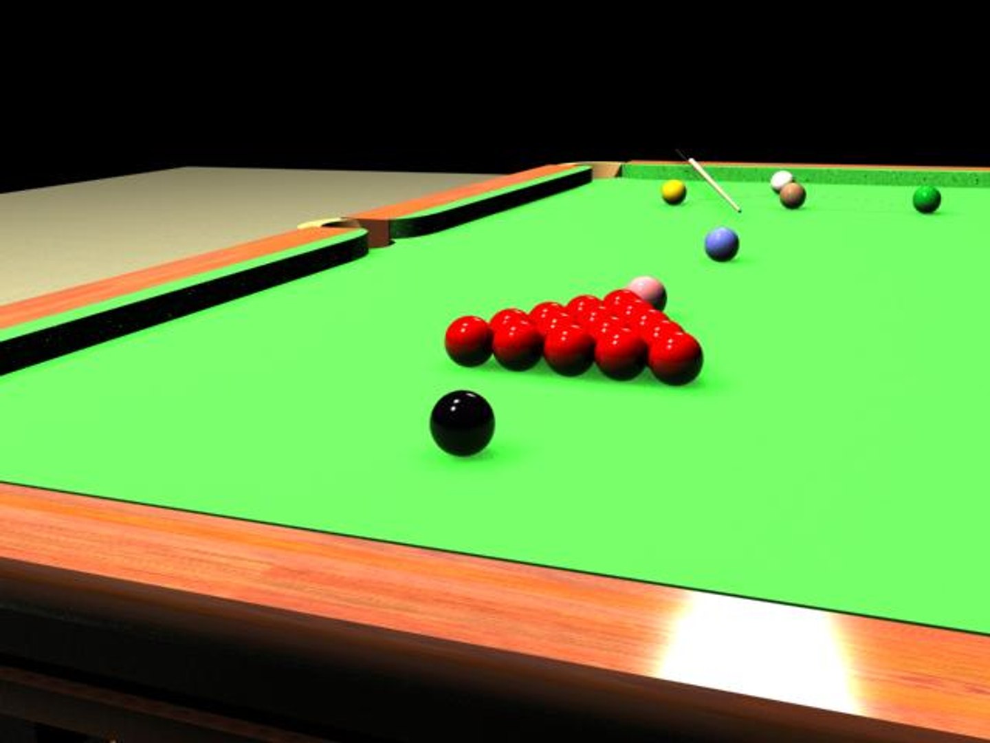 3d Snooker Table