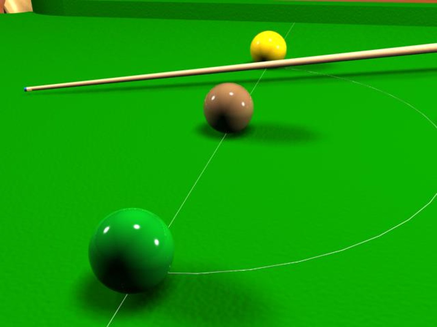 3d Snooker Table