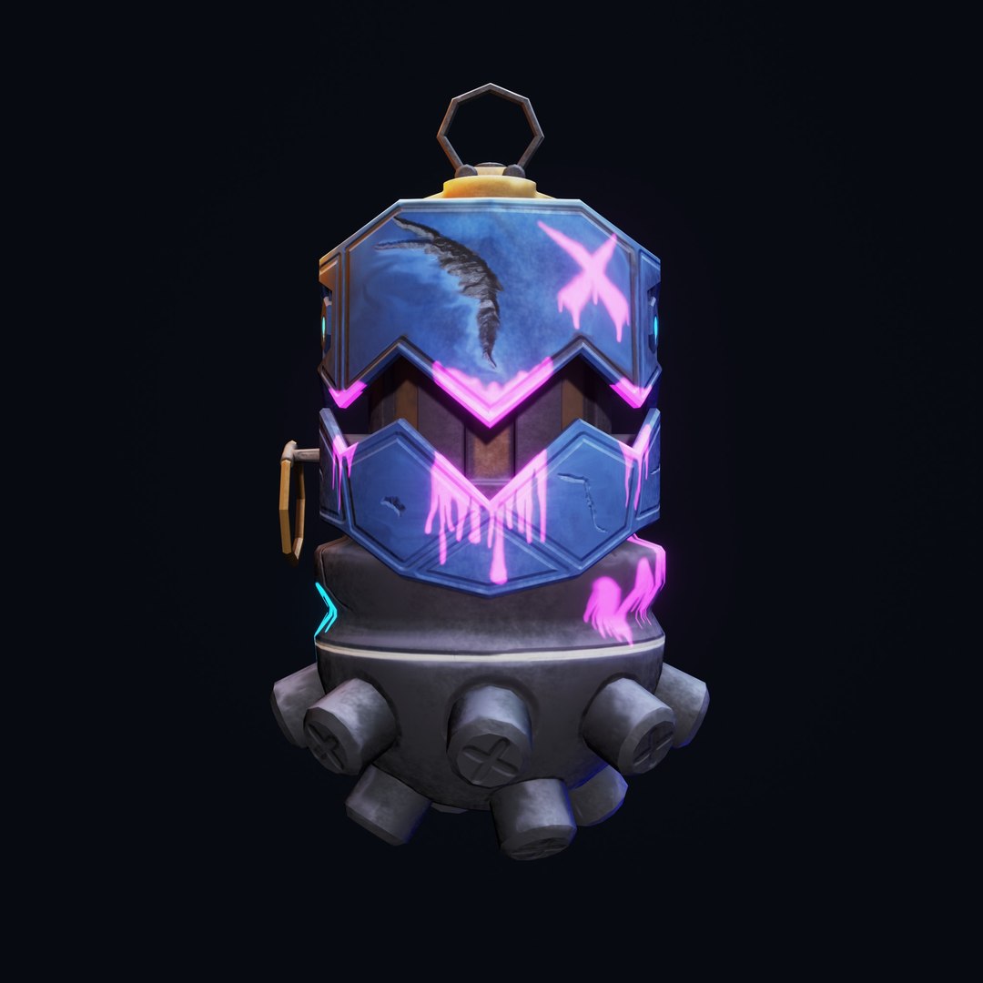 3D Grenade Jinx - TurboSquid 1838150