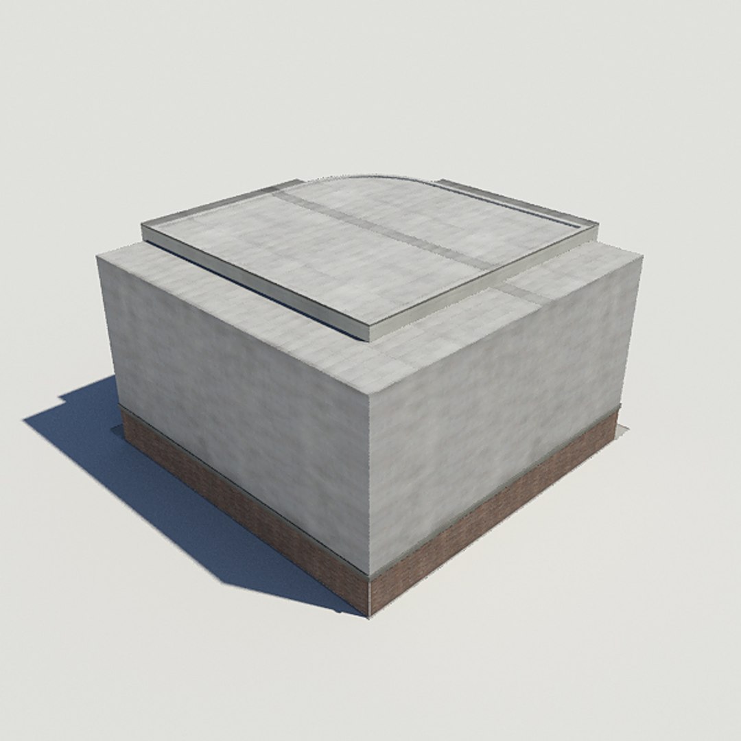 3d Model - Skyscraper Building Tile