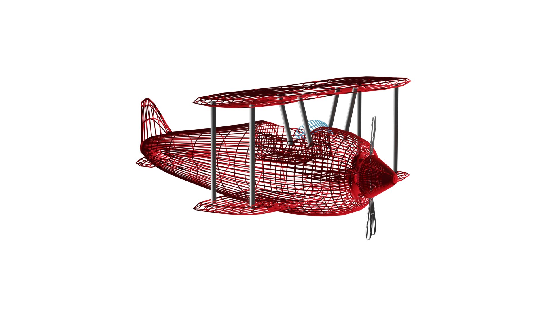 Super Basic Plane Model Model - TurboSquid 2241611
