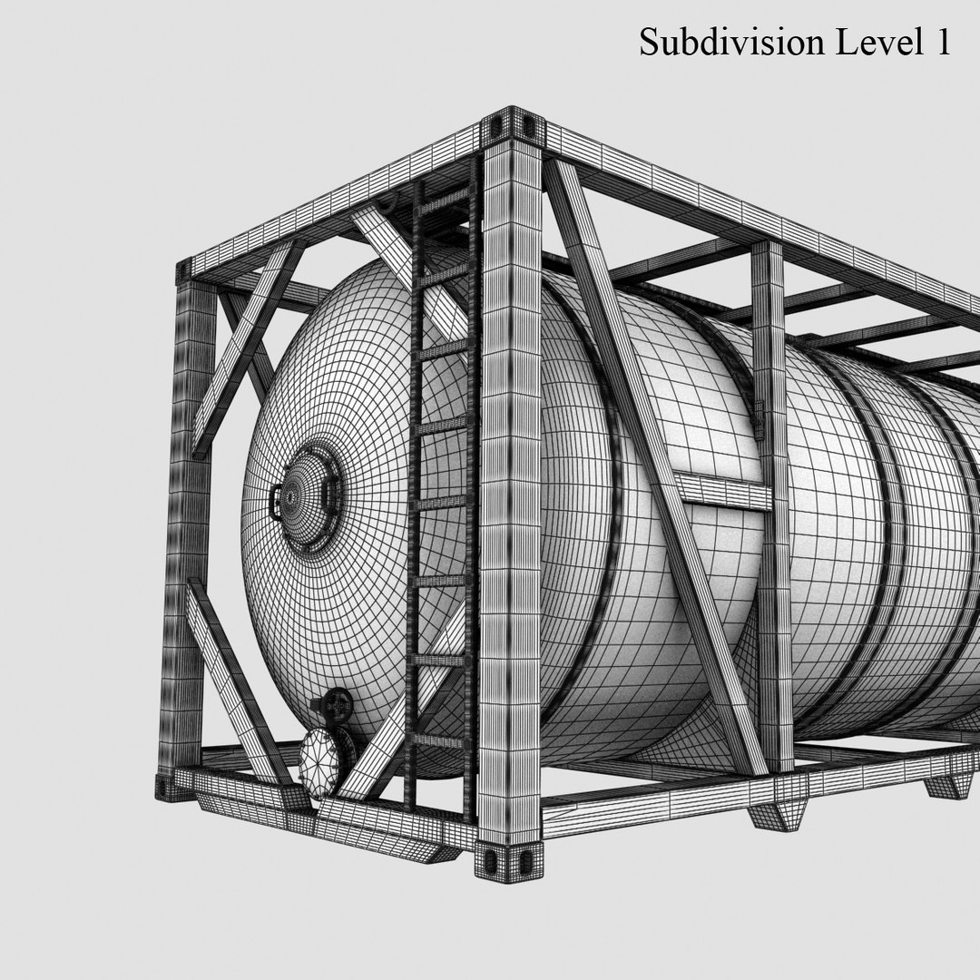 Iso 20 Feet Tank Max