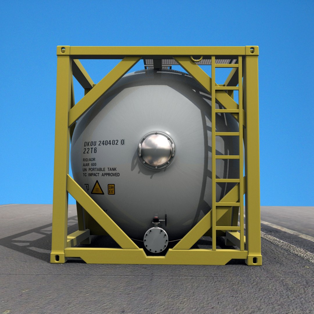 Iso 20 Feet Tank Max