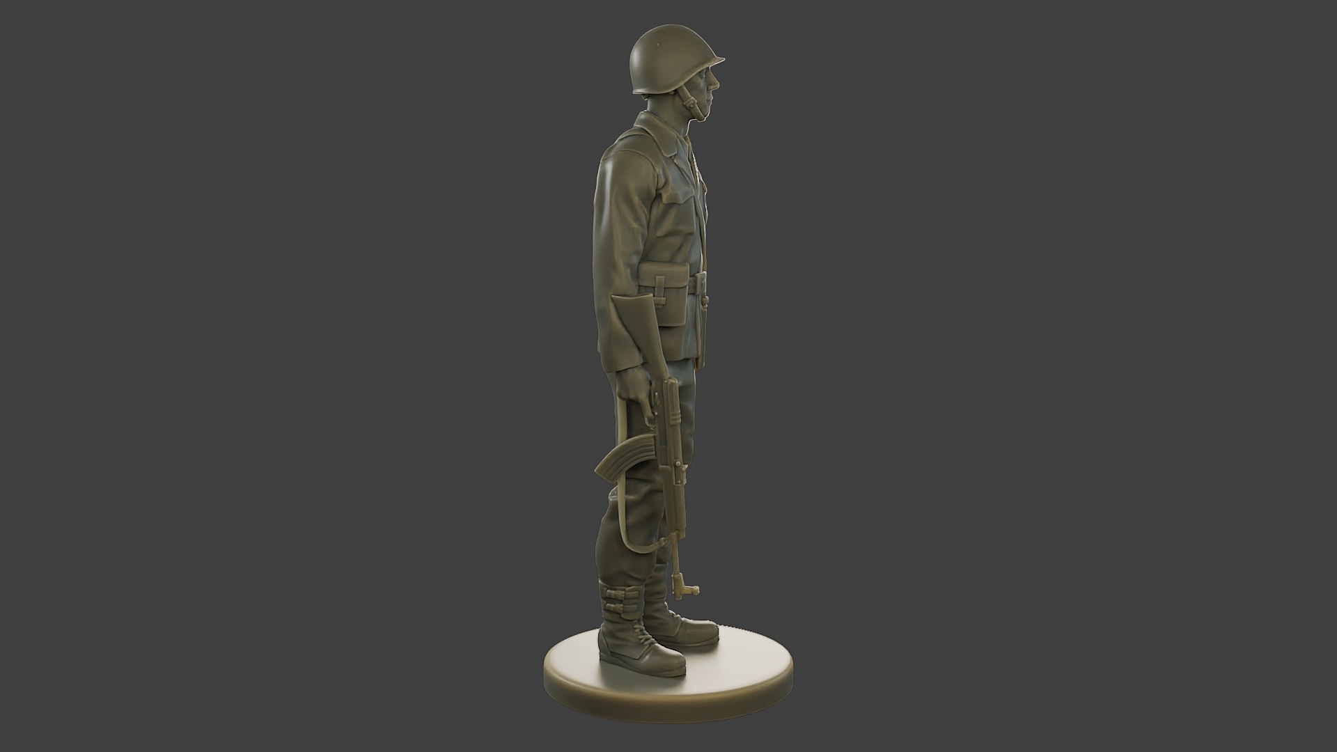 CzechSlovak Communist Soldier CCS1 001 3D Model - TurboSquid 2118016