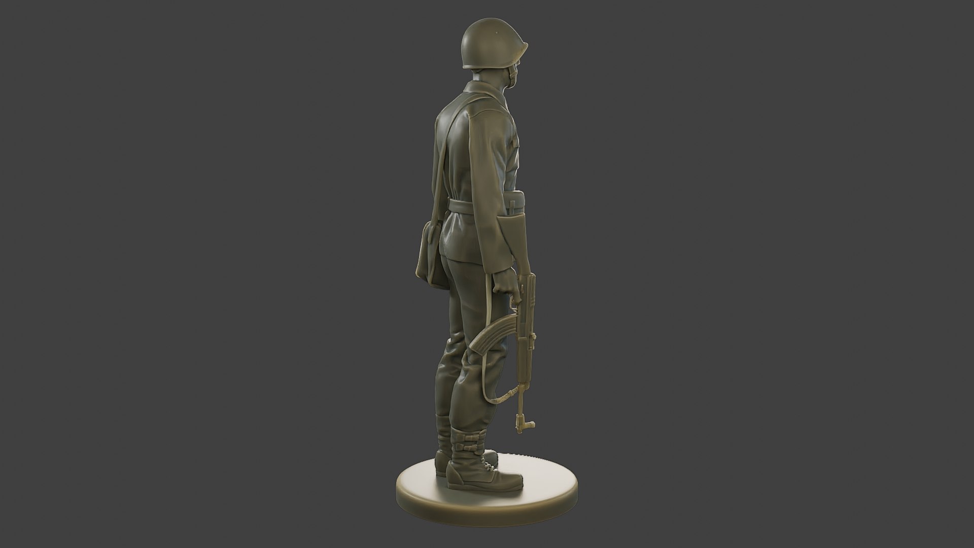 CzechSlovak Communist Soldier CCS1 001 3D Model - TurboSquid 2118016