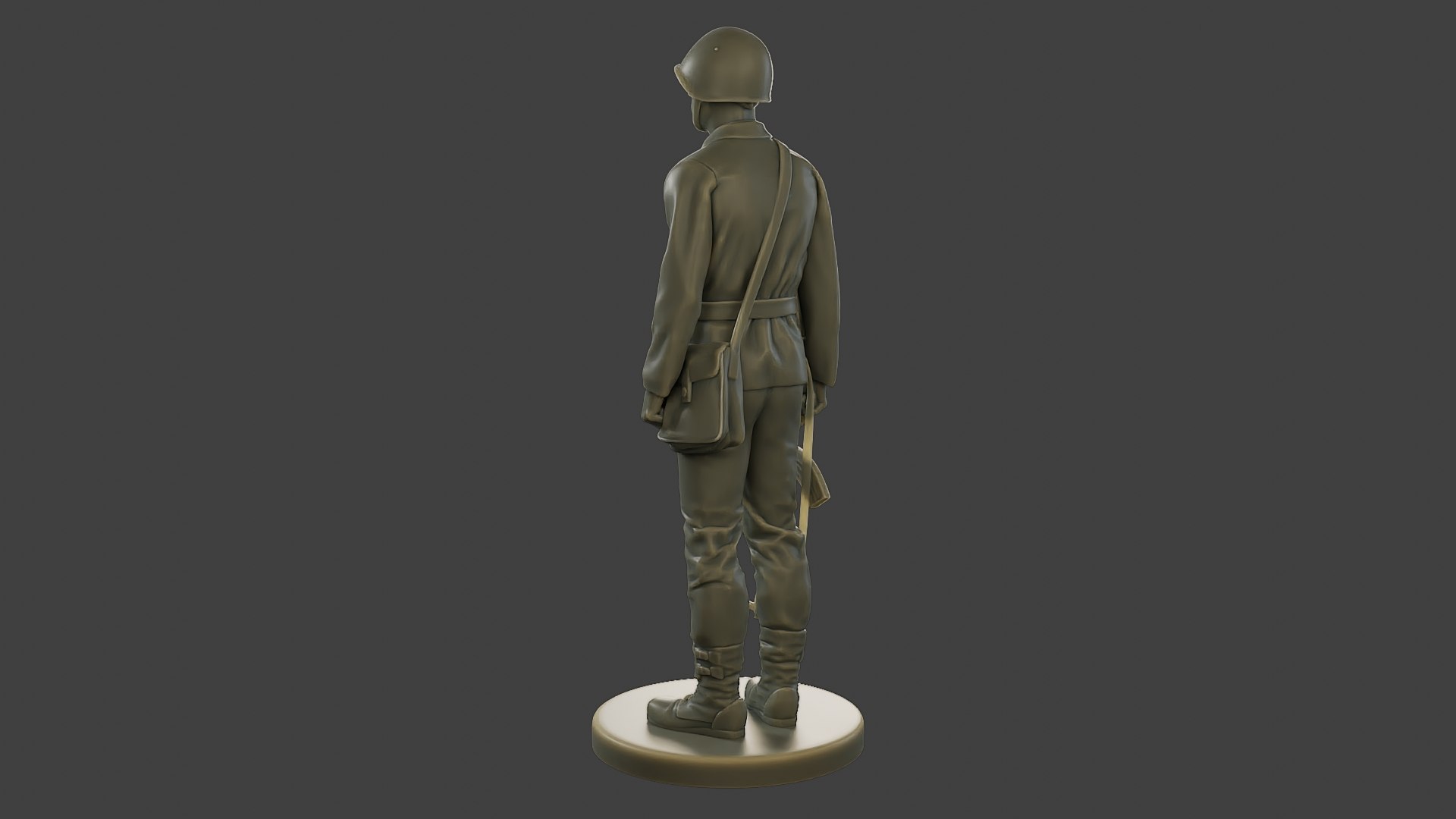 CzechSlovak Communist Soldier CCS1 001 3D Model - TurboSquid 2118016
