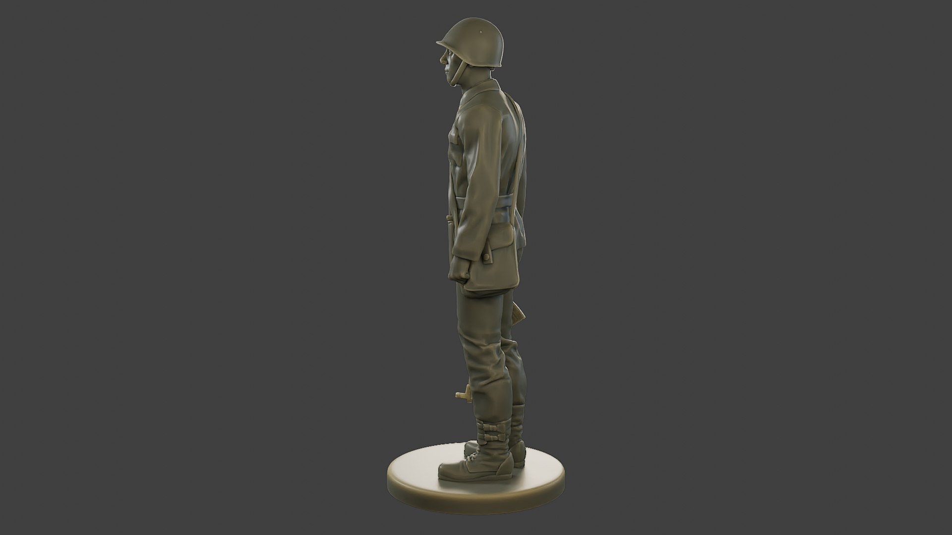 CzechSlovak Communist Soldier CCS1 001 3D Model - TurboSquid 2118016