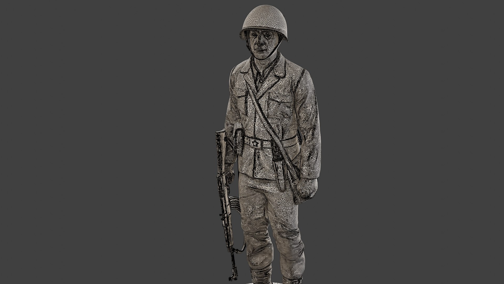 CzechSlovak Communist Soldier CCS1 001 3D Model - TurboSquid 2118016