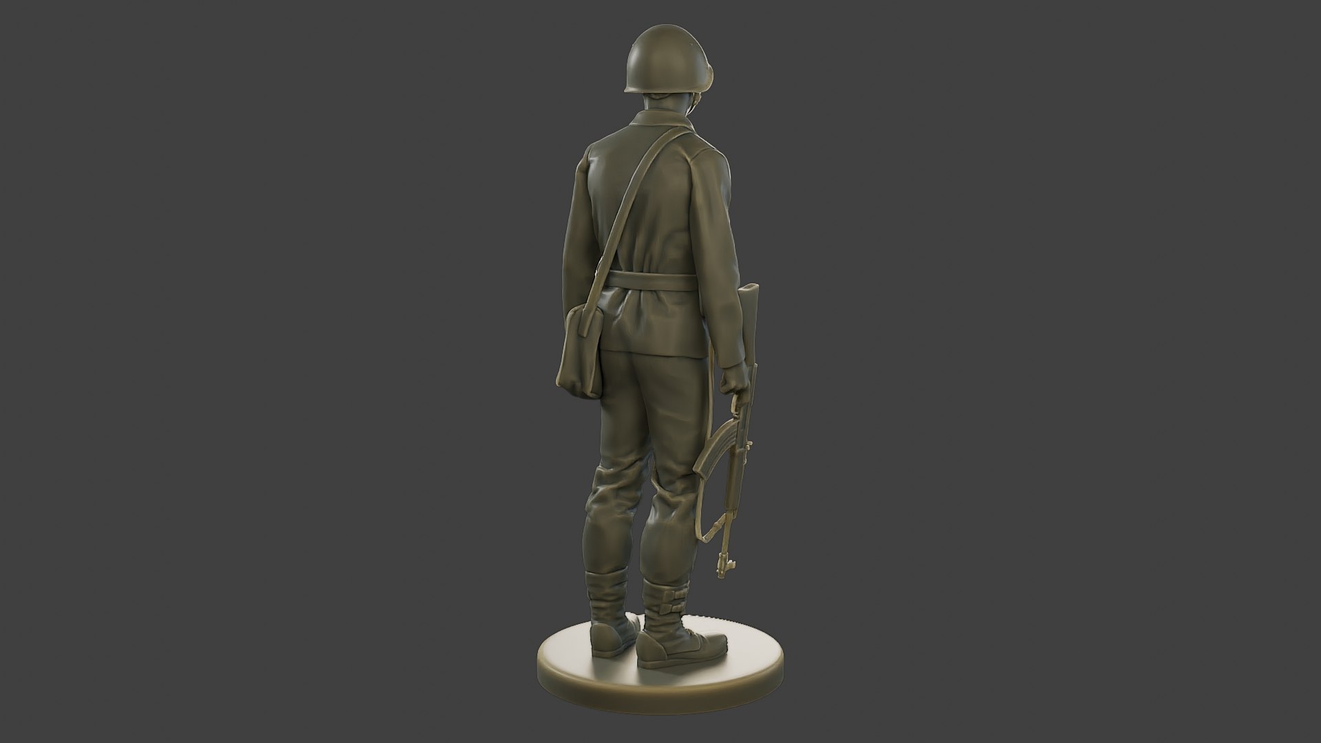 CzechSlovak Communist Soldier CCS1 001 3D Model - TurboSquid 2118016