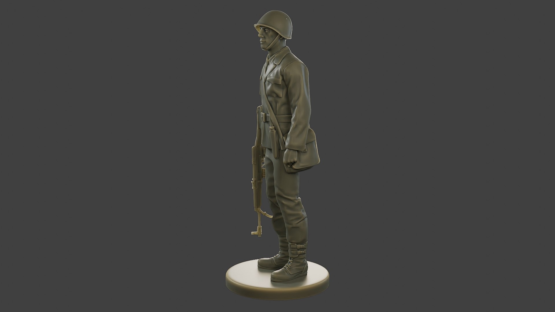 CzechSlovak Communist Soldier CCS1 001 3D Model - TurboSquid 2118016