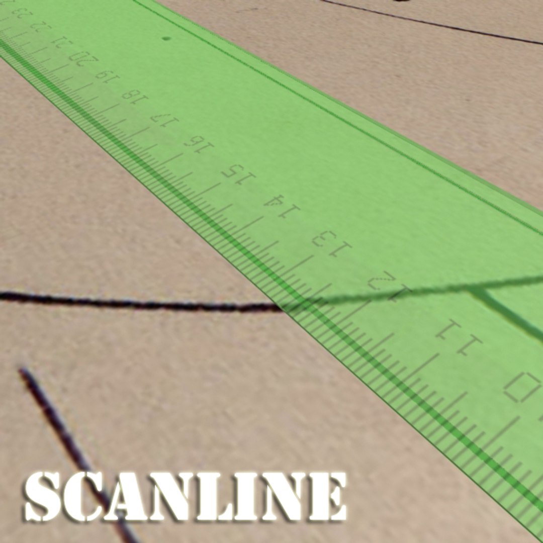 3d model ruler