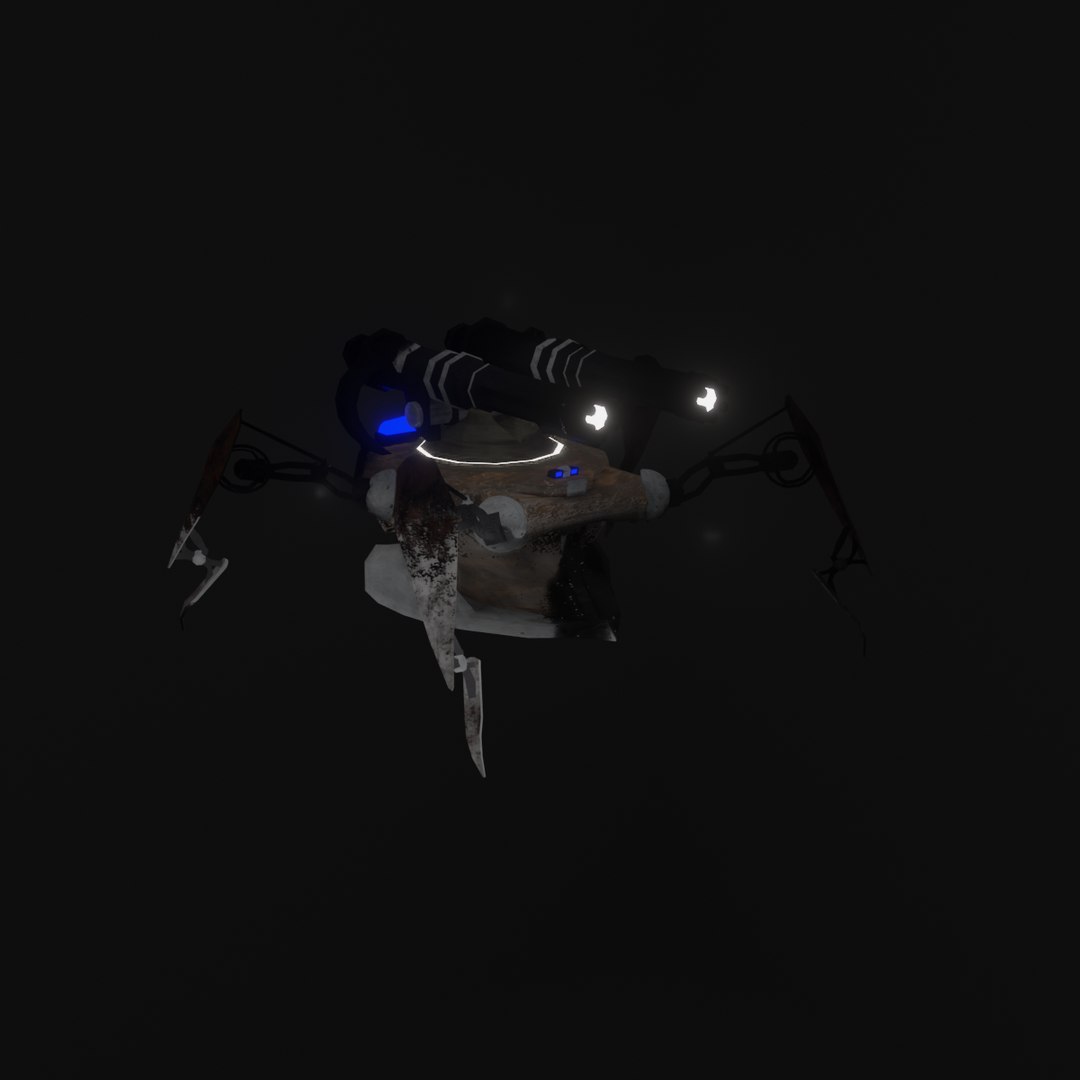 Robot Spider Cyber 3D Model - TurboSquid 1582763