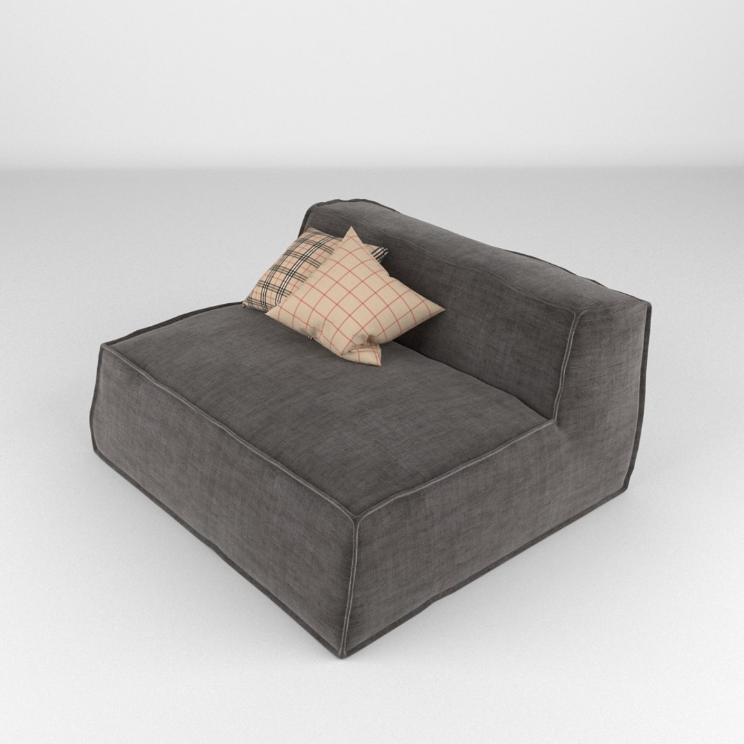 3d model lounge furniture