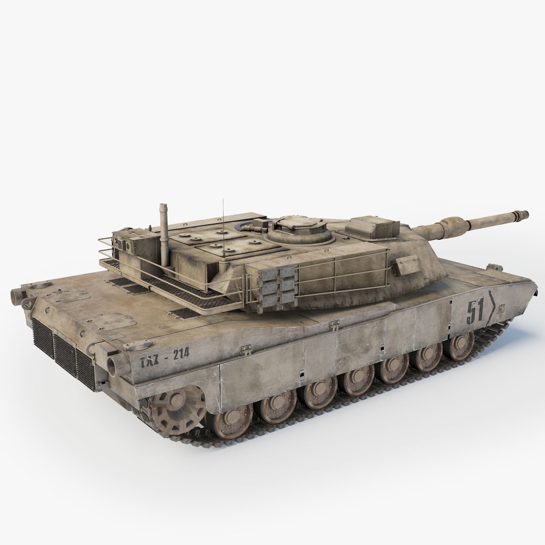 Abrams A1 Main Battle Tank Obj
