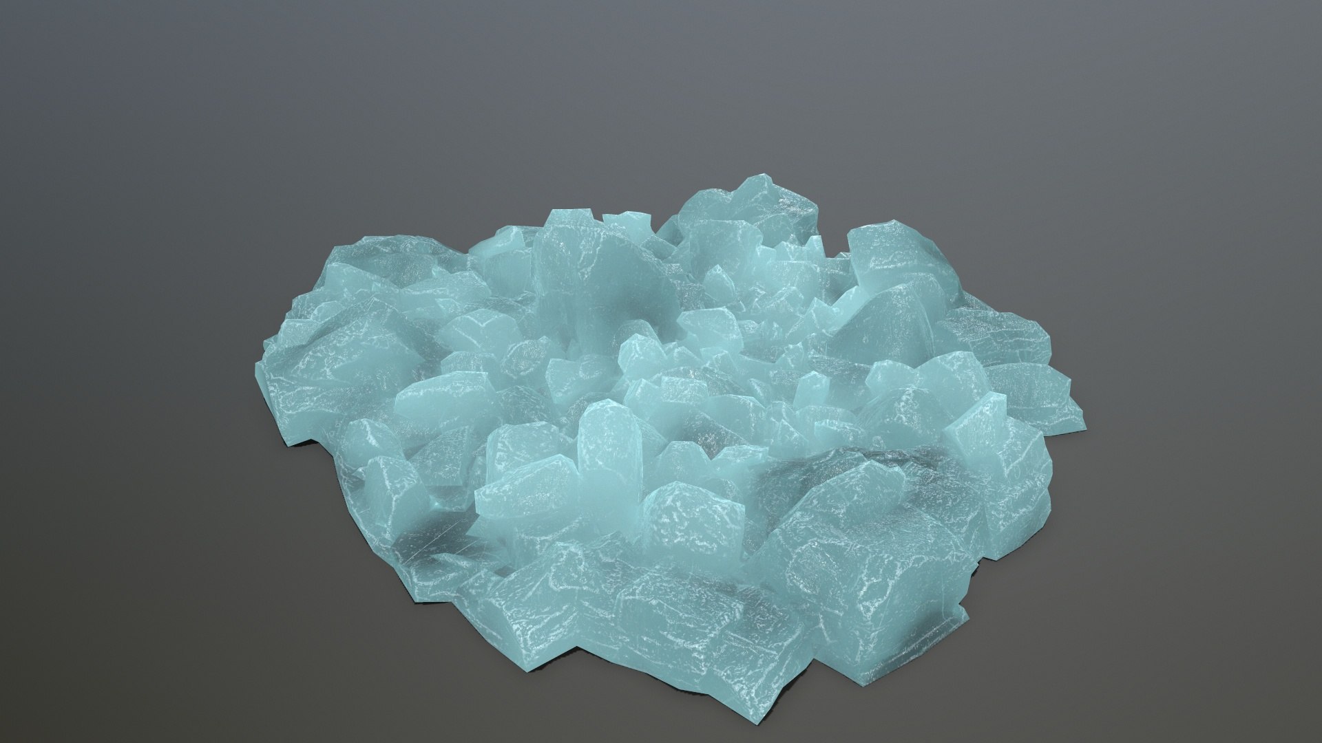 3D ice rock - TurboSquid 1412916
