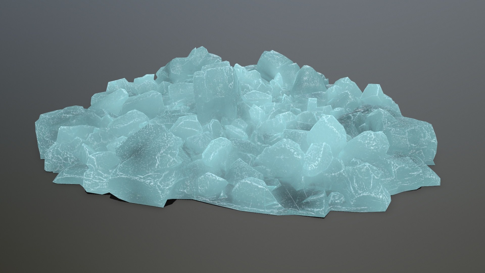 3D ice rock - TurboSquid 1412916